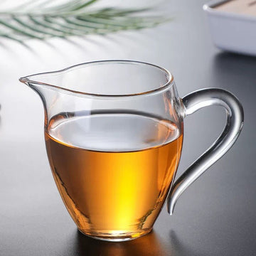 Penguin Glass Fairness Cup (Tea Pitcher) – Tea and Whisk