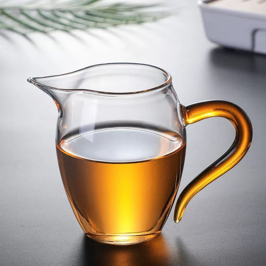 Penguin Glass Fairness Cup (Tea Pitcher) – Tea and Whisk