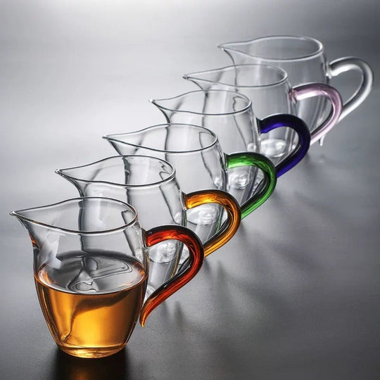 Penguin Glass Fairness Cup (Tea Pitcher) – Tea and Whisk