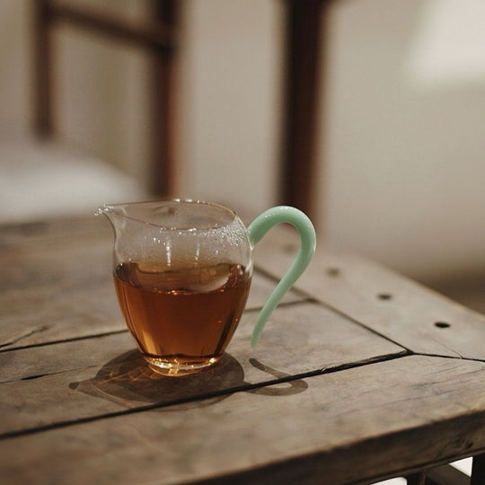 Penguin Glass Fairness Cup (Tea Pitcher) – Tea and Whisk
