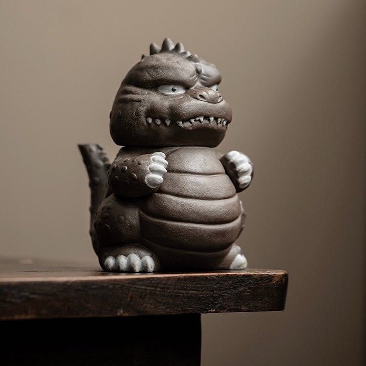 Dragon Beast Premium Aged Clay Handmade Teapot – Tea and Whisk